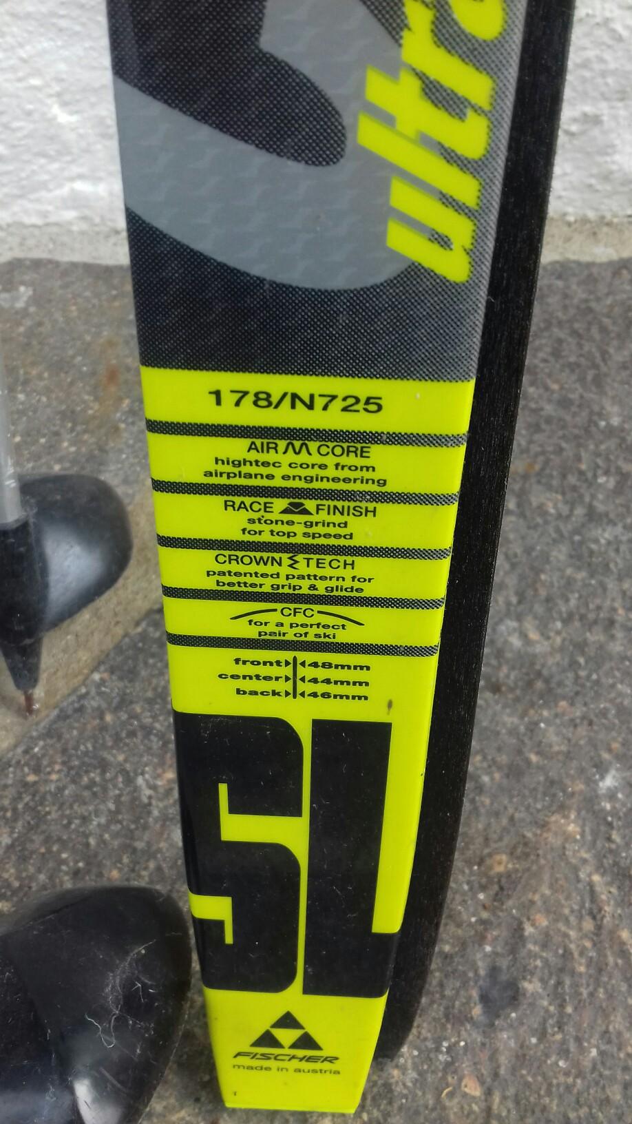 Langlaufski Fischer 1,78m mit Stöcken in 83416 Saaldorf-Surheim für 45 ...