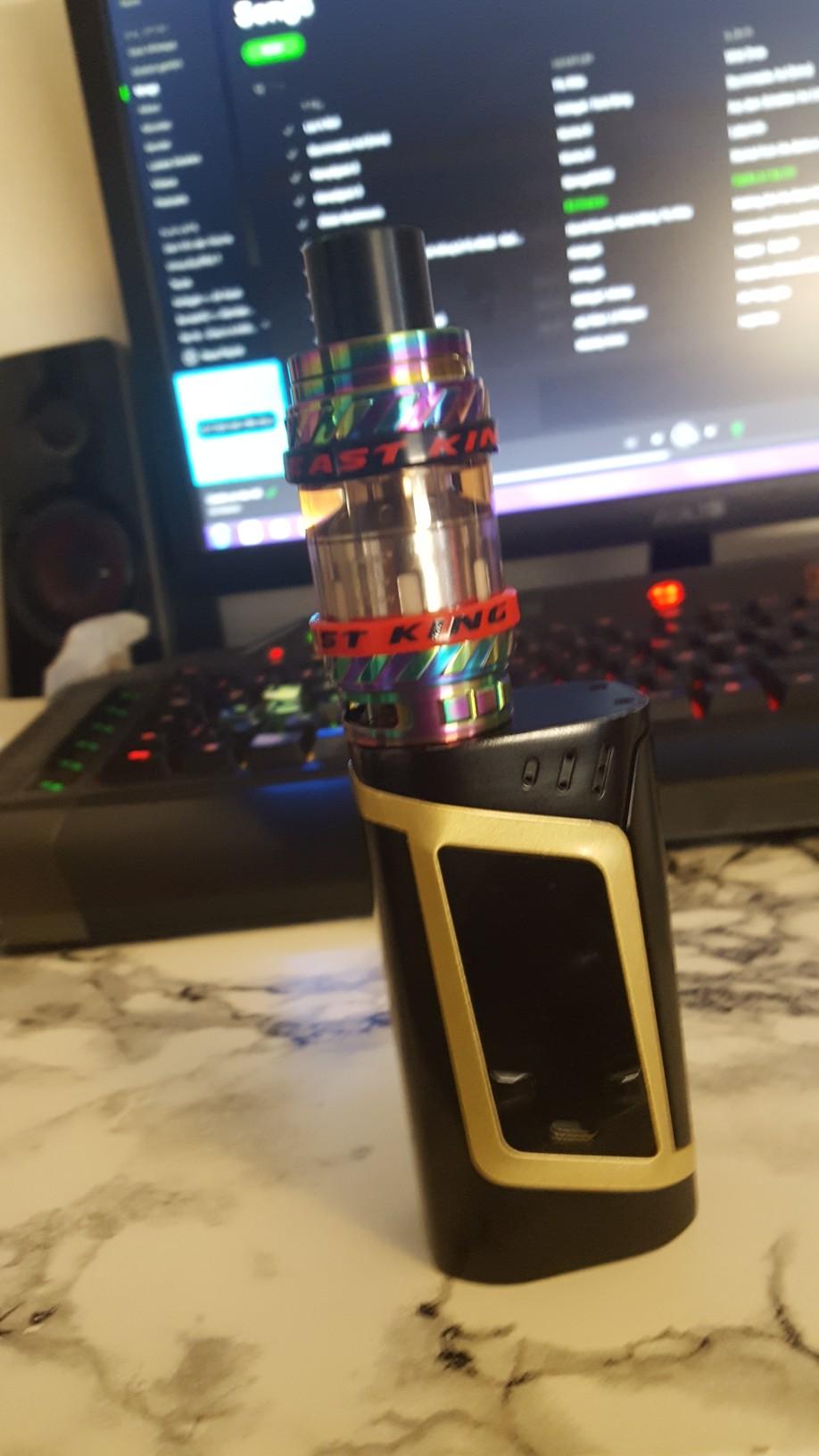 Smok Alien 220W Gold+ Tfv8 Tank & Extra Coil in 28759 Bremen für 75,00 ...