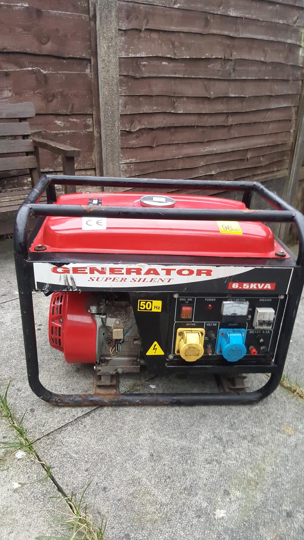 Honda 6.5kva generator in BB4 Haslingden for £190.00 for sale | Shpock