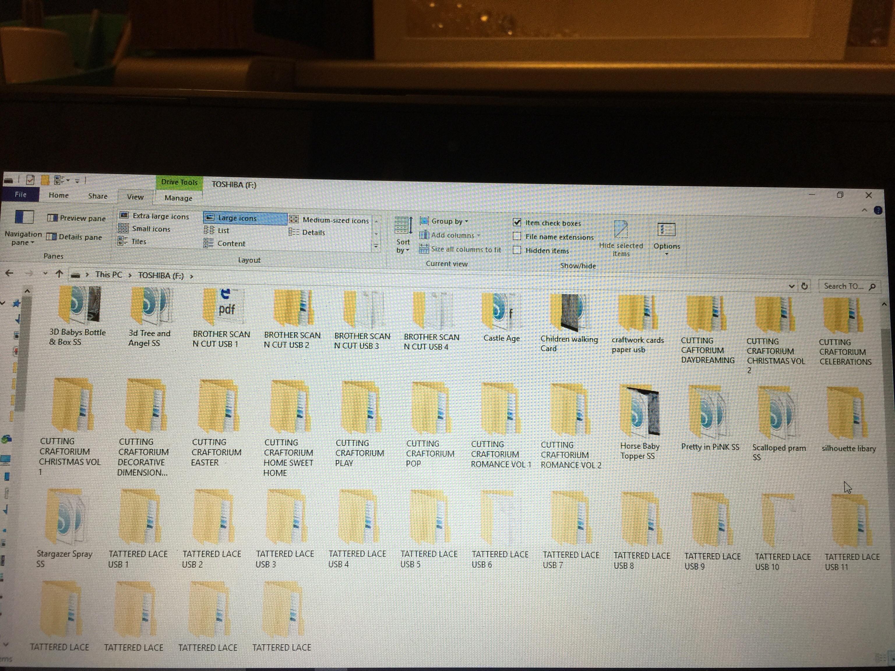 Scan n cut fcm plus silhouette cutting files in L30 Bootle für 65,00 ...