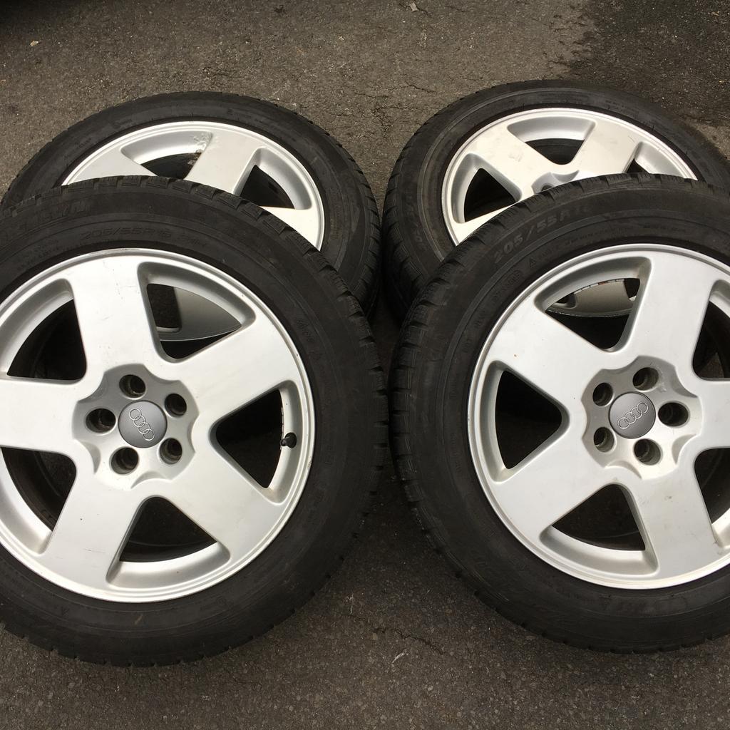 Audi TT 8N Alufelgen 7Jx16 5x100 M+S Reifen in 63165 Mühlheim am Main ...