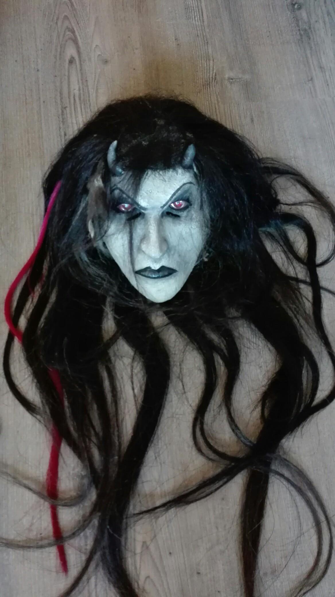 Krampus Perchten Frauenmaske in 94086 Bad Griesbach im Rottal für € 350 ...