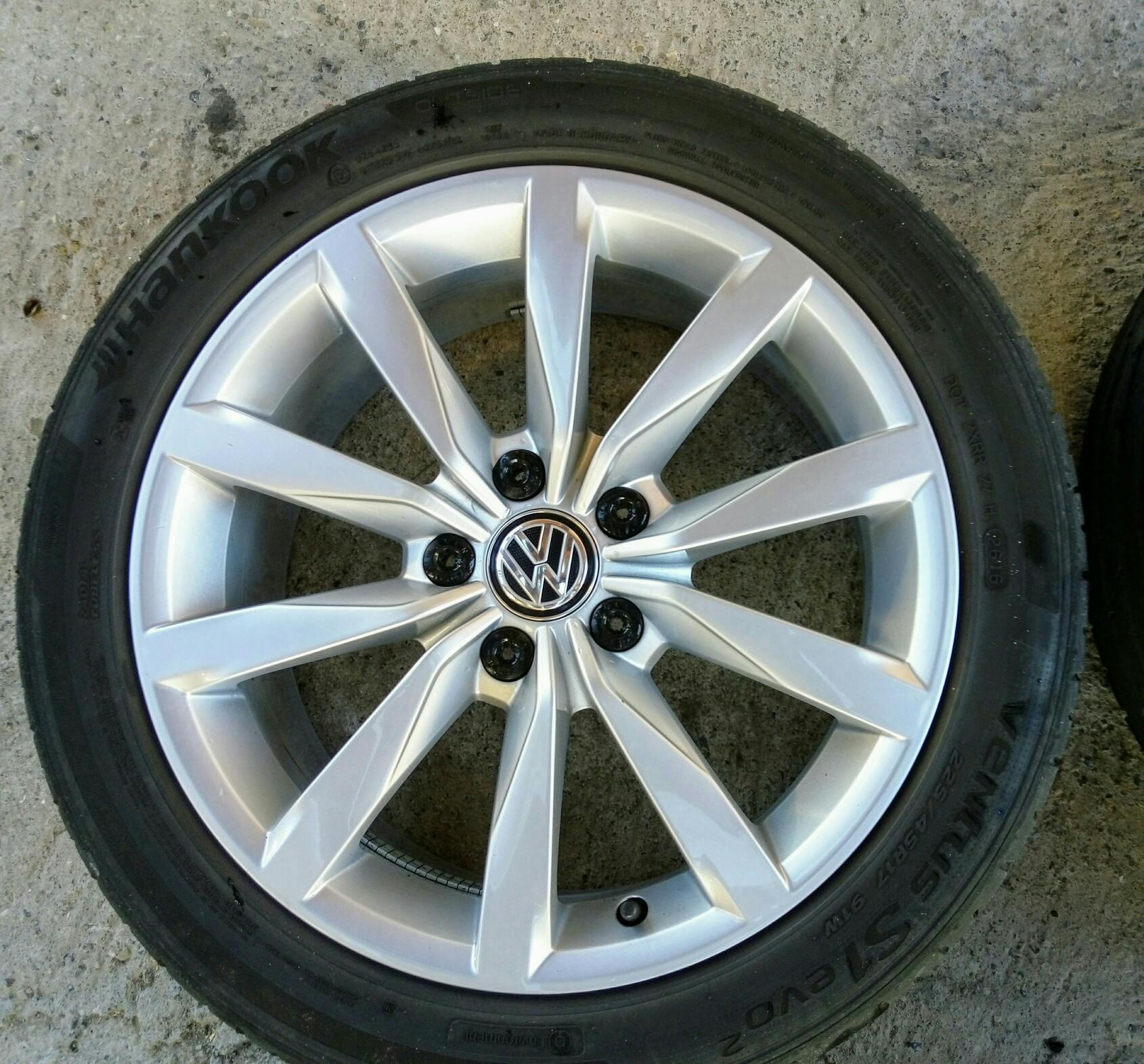 VW Golf Dijon Felgen 17 Zoll 5 x 112 in 74235 Erlenbach für 550,00 ...