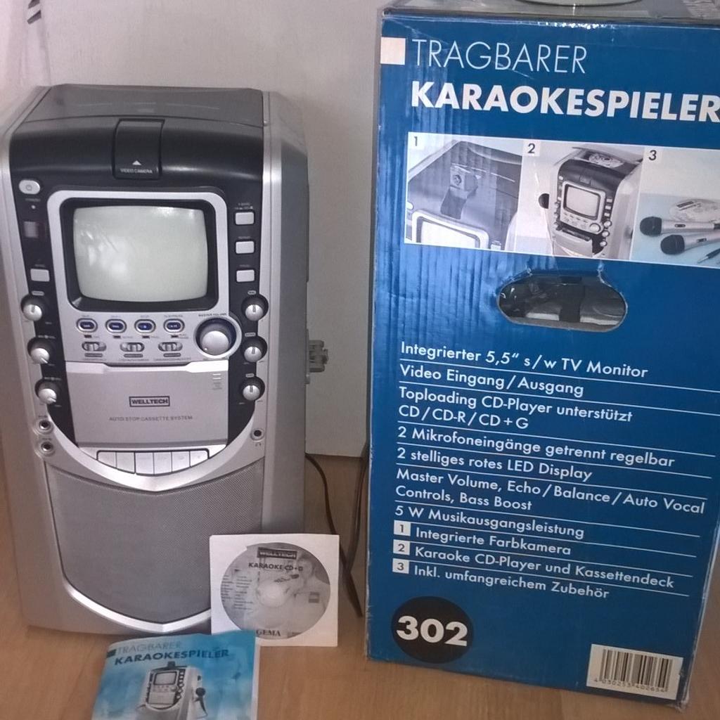 Welltech Karaokespieler Karaoke mit CD in 67551 Worms für 20,00 € zum ...
