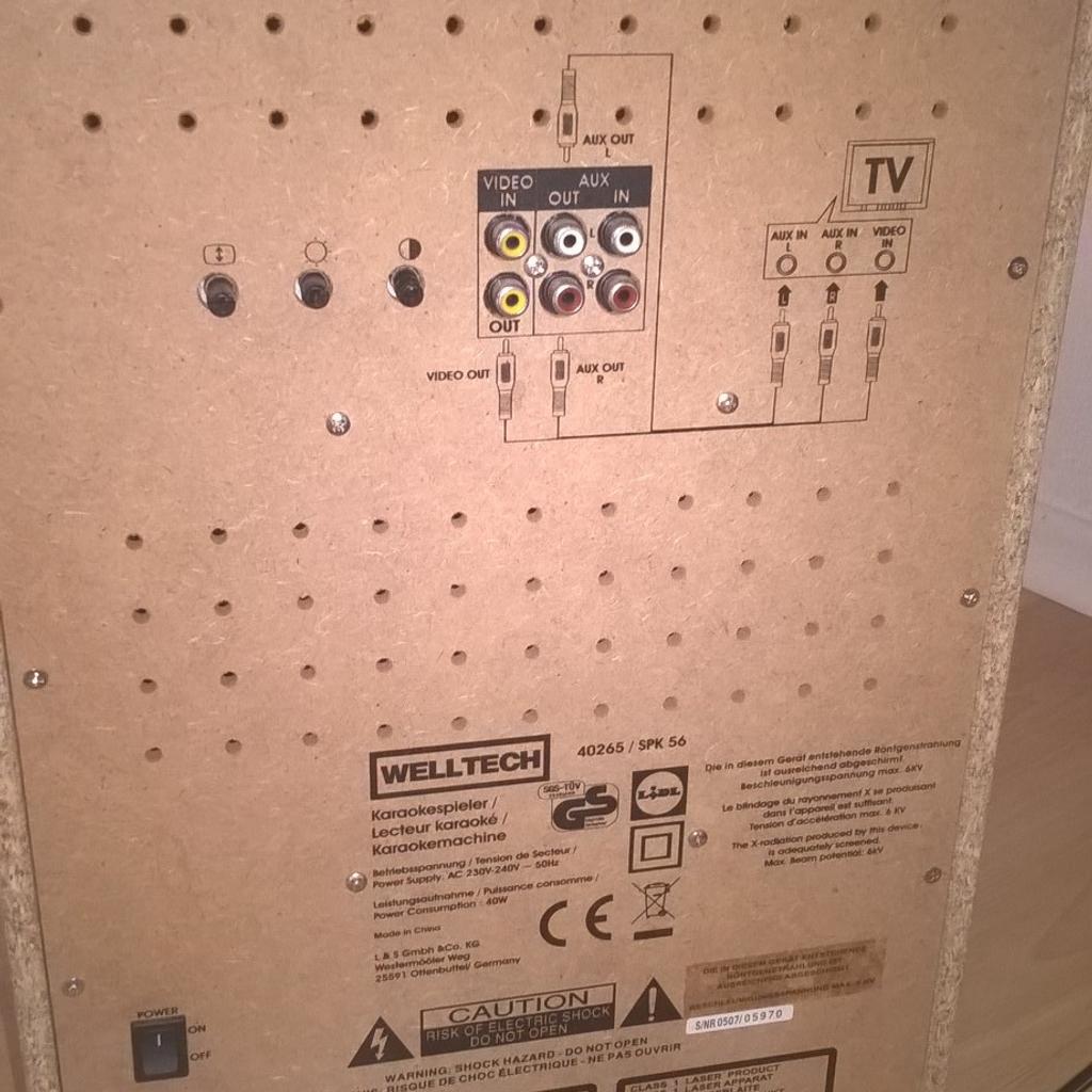 Welltech Karaokespieler Karaoke mit CD in 67551 Worms für 20,00 € zum ...