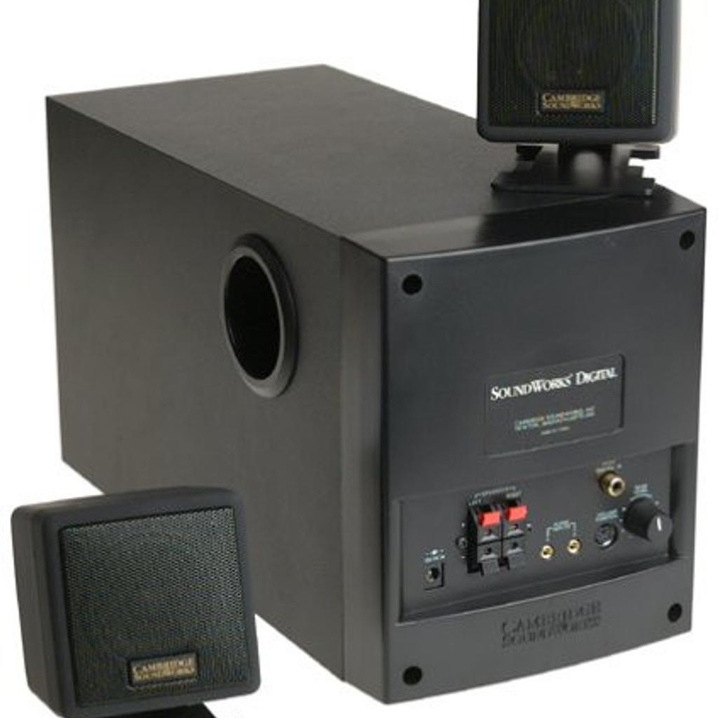 CAMBRIDGE SOUNDWORKS DIGITAL 2.1 LAUTSPRECHER in 76189 Karlsruhe für € ...