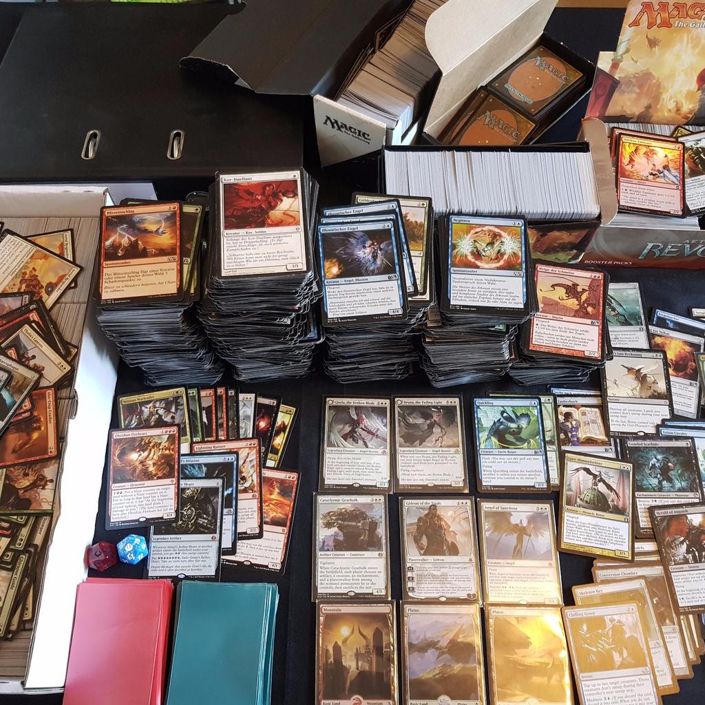 Riesen MtG Sammlung ca. 8000 Karten in 8333 Riegersburg für 160,00 ...