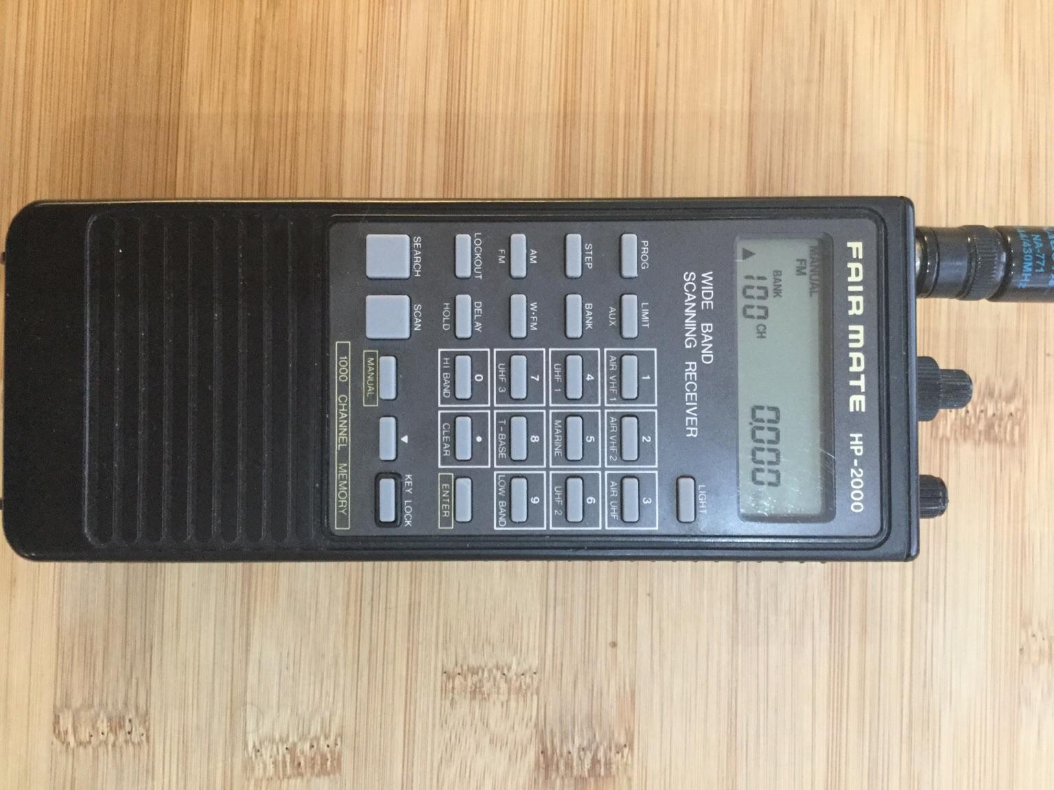 Fairmate HP -2000 Wide Band Scanning Receiver in SL0 Iver für 70,00 ...