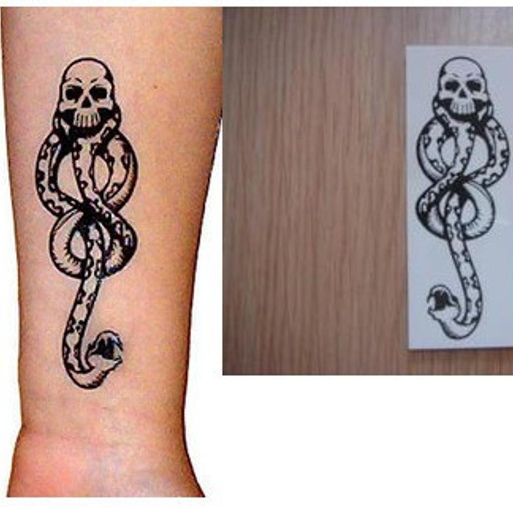 Harry Potter abwaschbare Todesser Tattoos in 80331 München für € 6,00 ...
