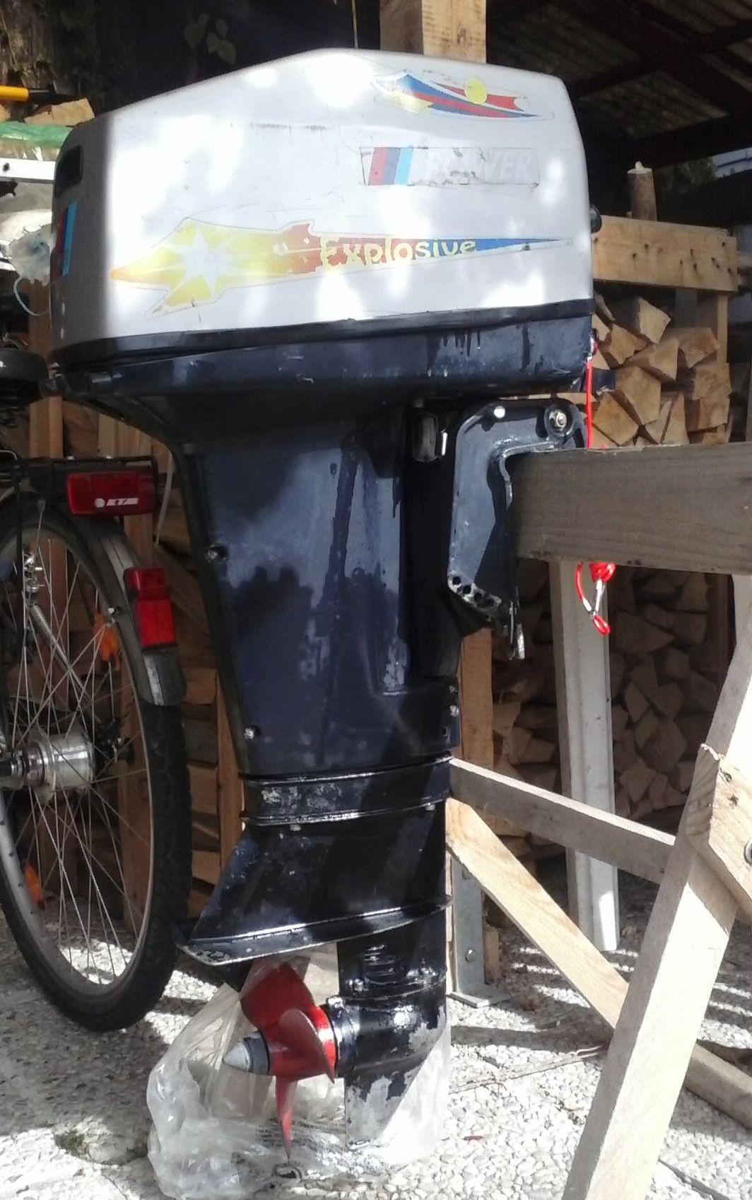 Bootsmotor 18 PS Außenbordmotor Tomos T18N 2 in 4920 Litzlham für 560 ...
