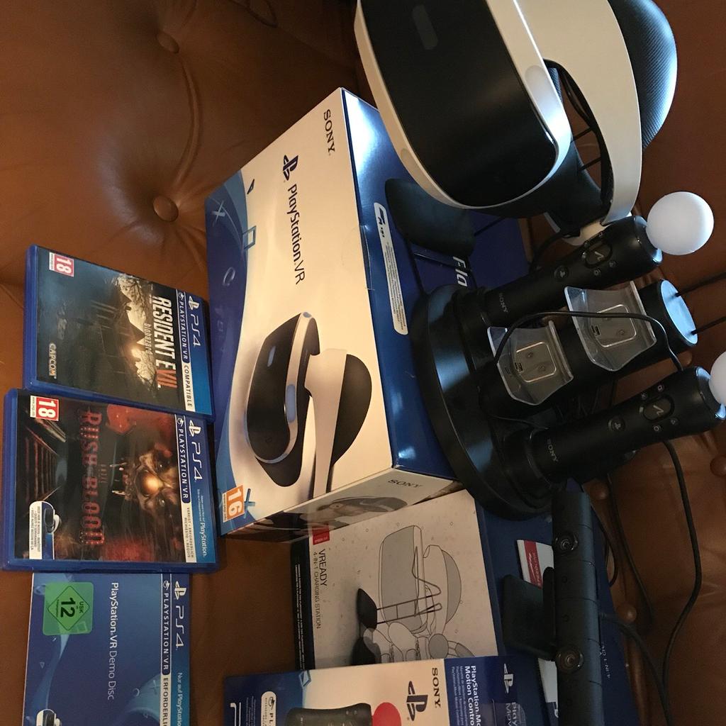 PS4 VR Set + Spiele in 81735 München für € 550,00 zum Verkauf | Shpock AT