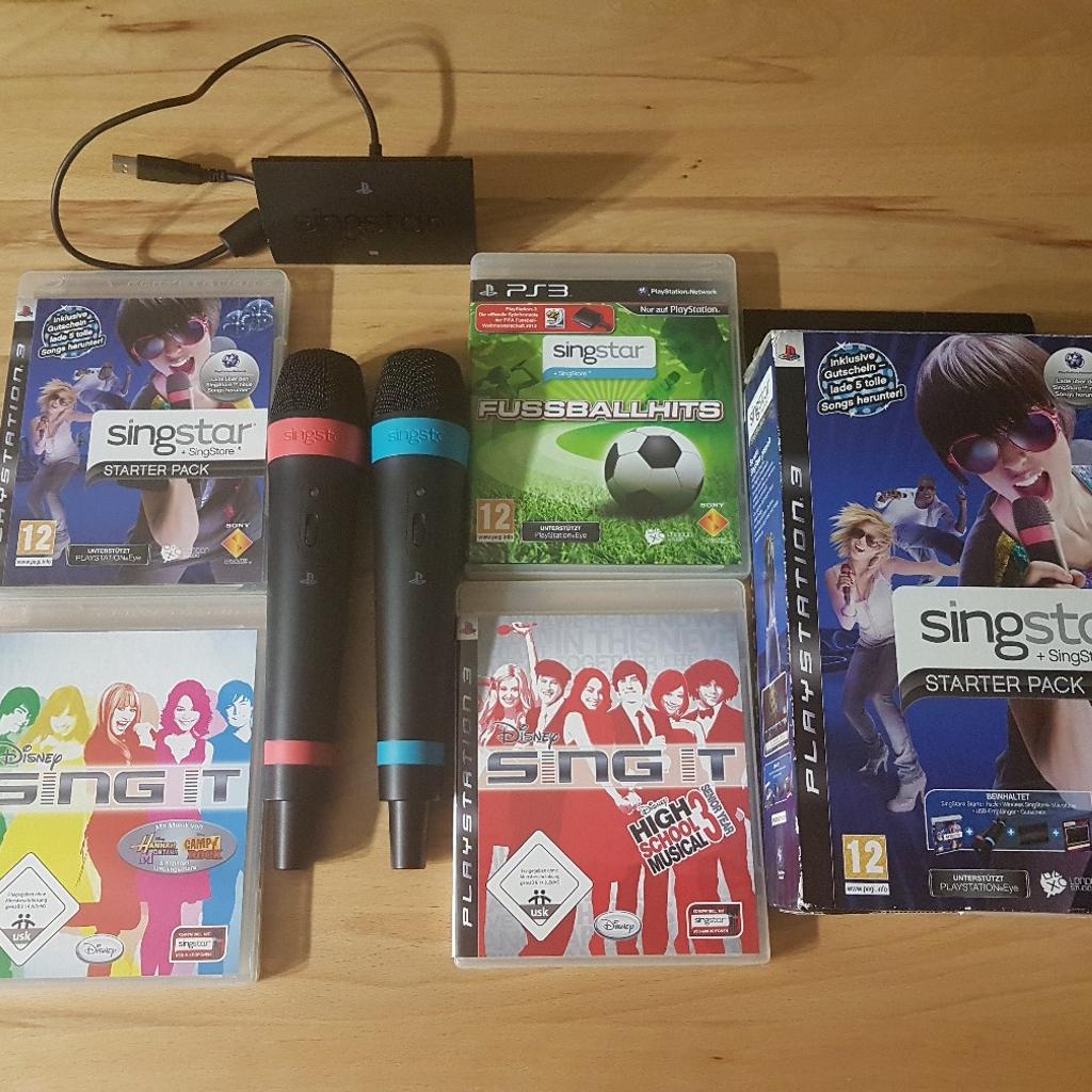 Wireless Singstar Starter Pack+ 3Spiele PS3 in 6460 Gemeinde Imst for € ...