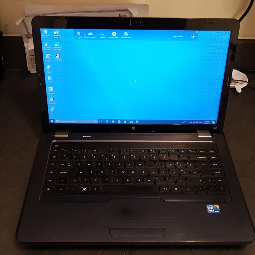 HP G62 laptop i3 core processor in BB11 Burnley for £100.00 for sale ...