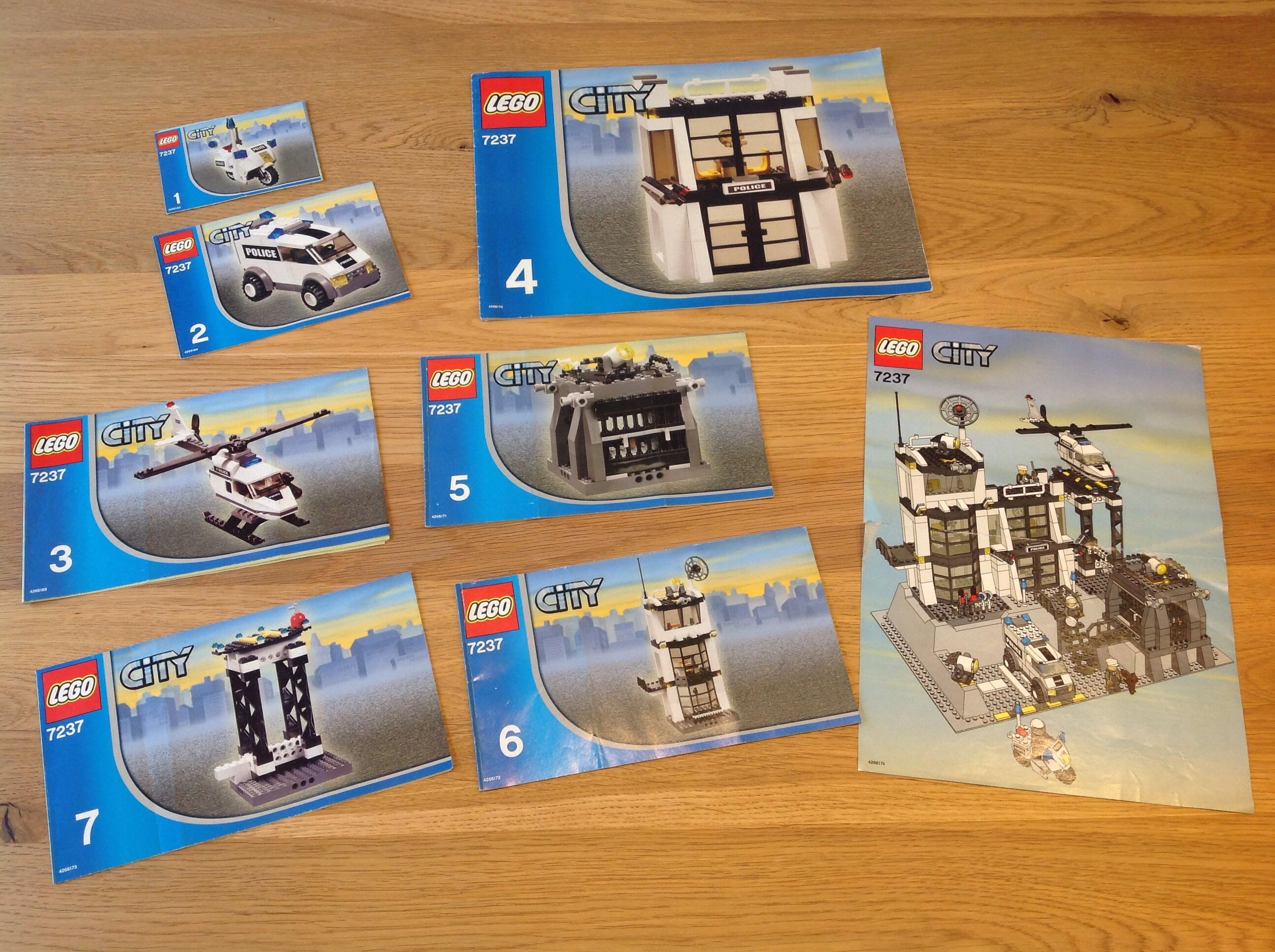 Lego Polizeistation 7237 inkl. Anleitung in 90579 Langenzenn für € 55 ...