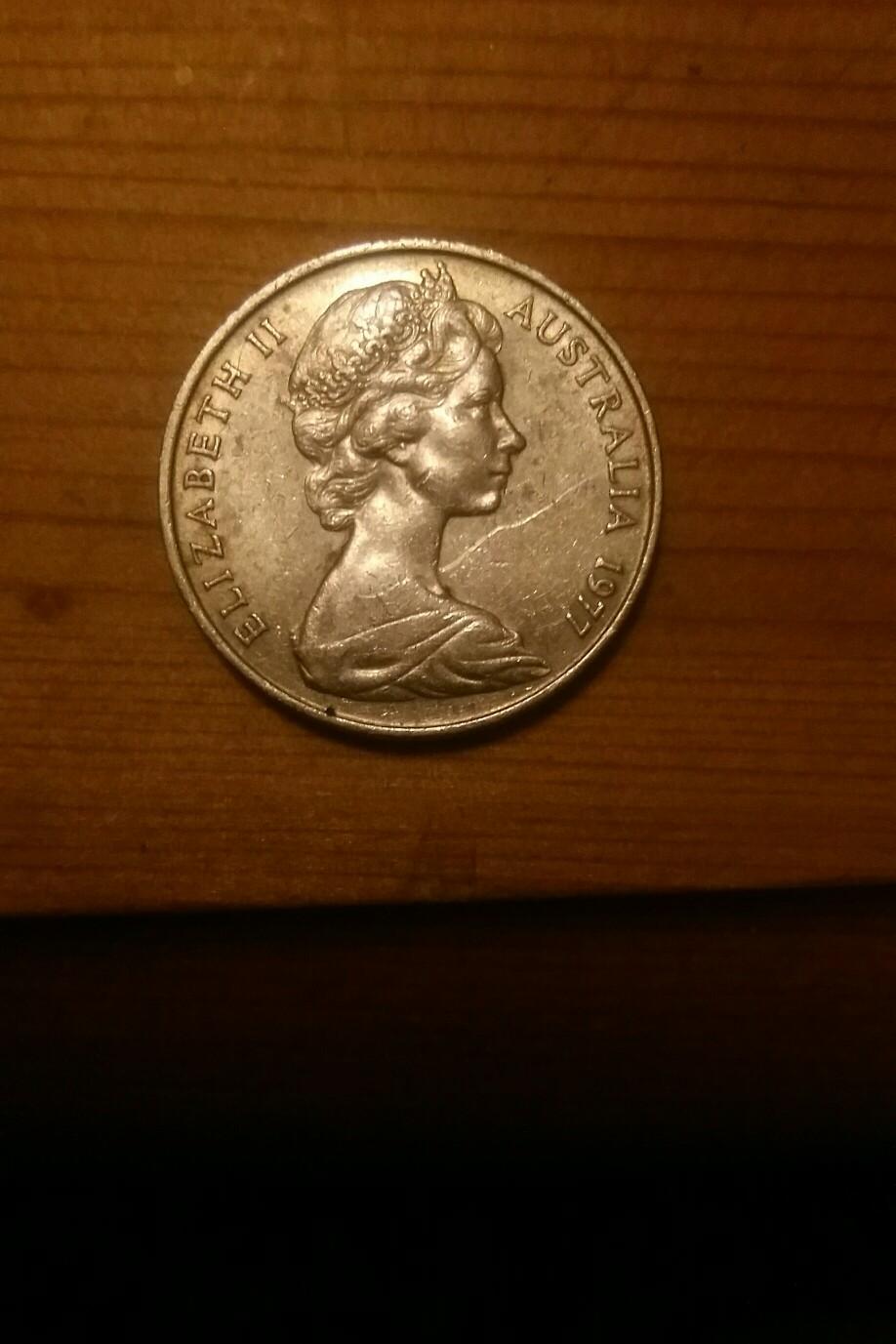 20 Cent Fr n Australia In 777 33 Smedjebacken For SEK 8 00 For Sale