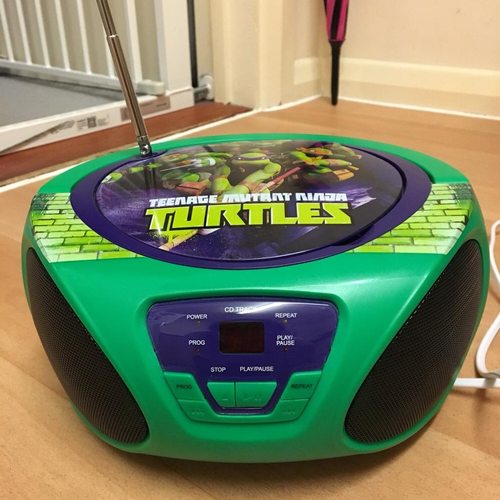 TMNT radio/CD player in CR3 Caterham für 5,00 £ zum Verkauf | Shpock DE