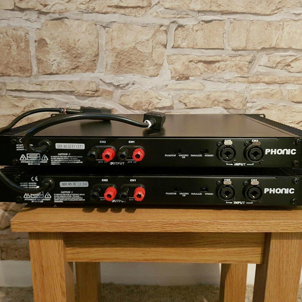Phonic MAR 1 Power Amplifier in PO8 Waterlooville for £50.00 for sale ...