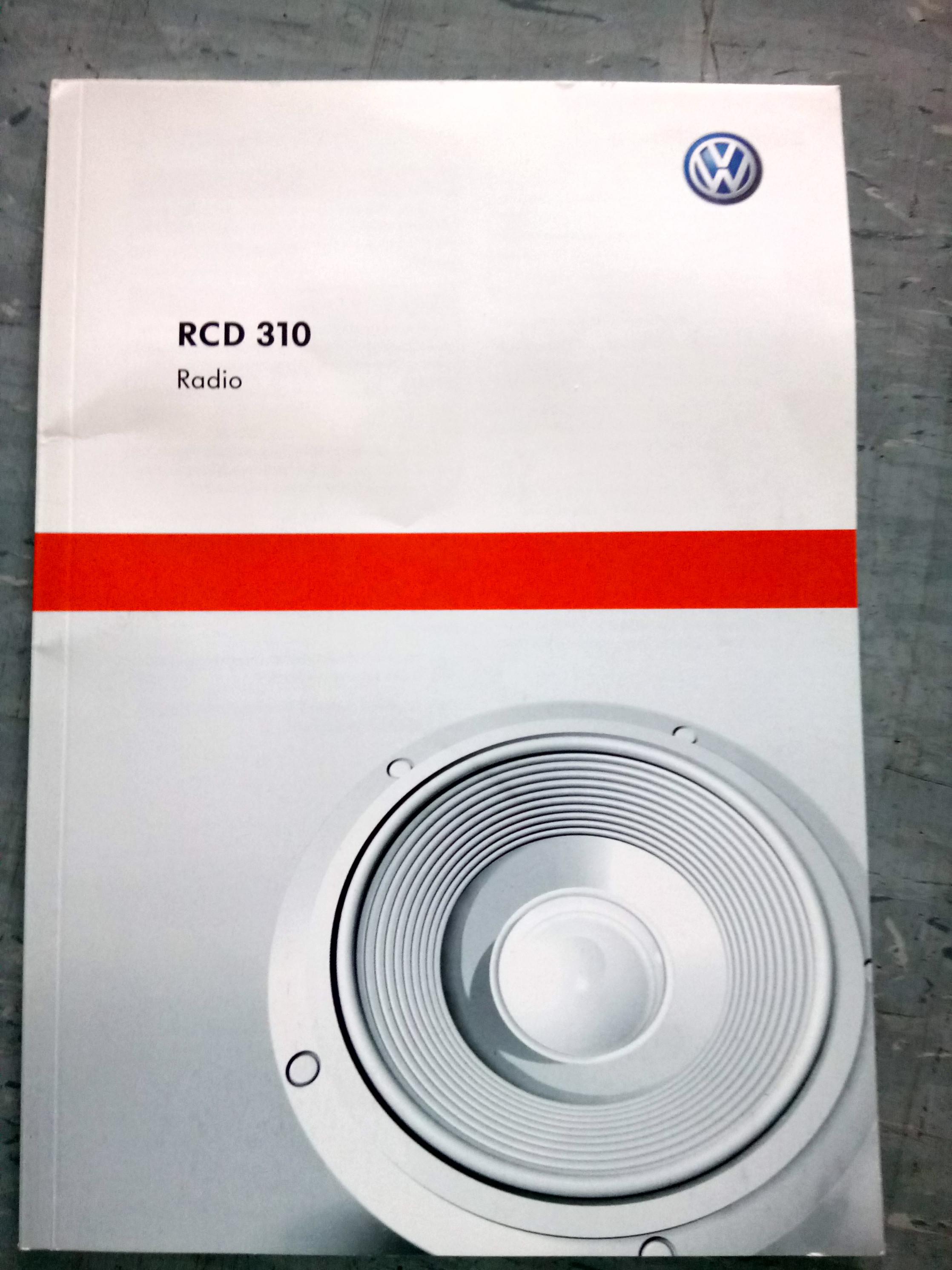 VW Autoradio RCD 310 in 49565 Bramsche für 50,00 € zum Verkauf | Shpock DE