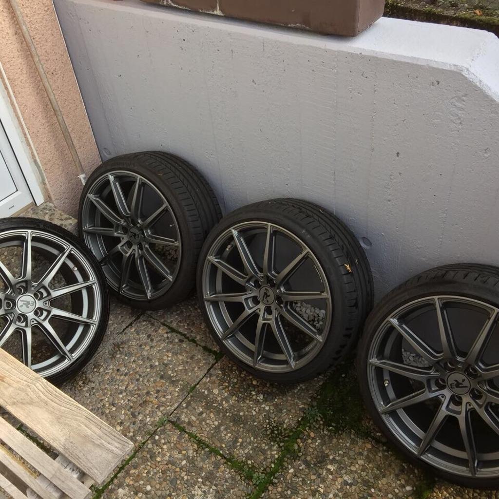 4 Felgen R3 Wheels R3H3 anthrazit matt in 70499 Stuttgart für € 800,00 ...