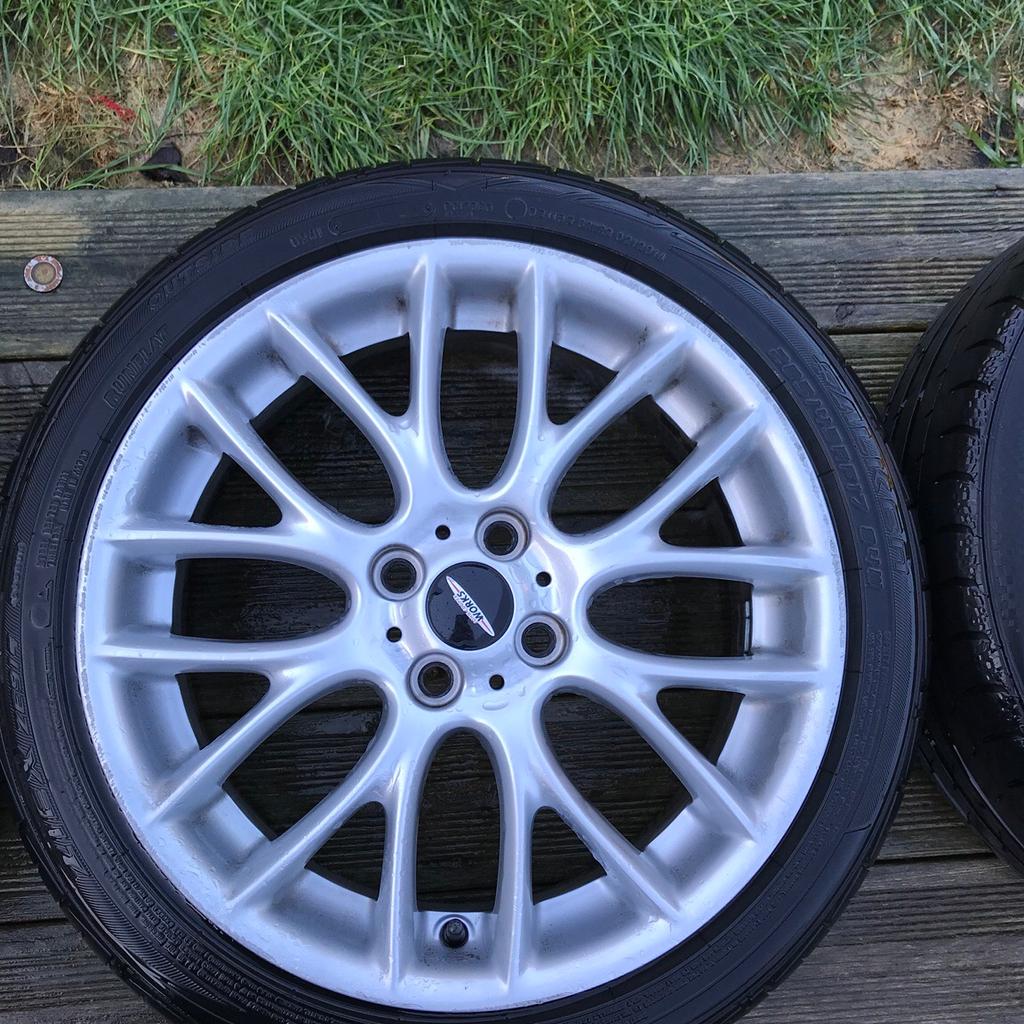 R56 Mini JCW Challenge R112 wheels and tyres in ME10 Swale für £ 430,00 ...