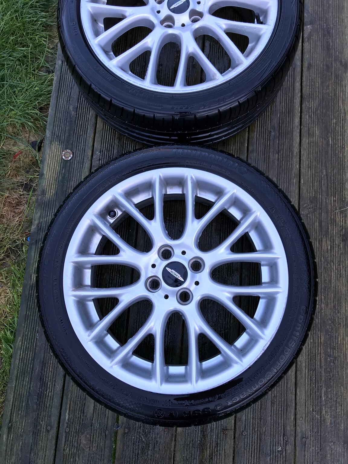 R56 Mini JCW Challenge R112 wheels and tyres in ME10 Swale für £ 430,00 ...