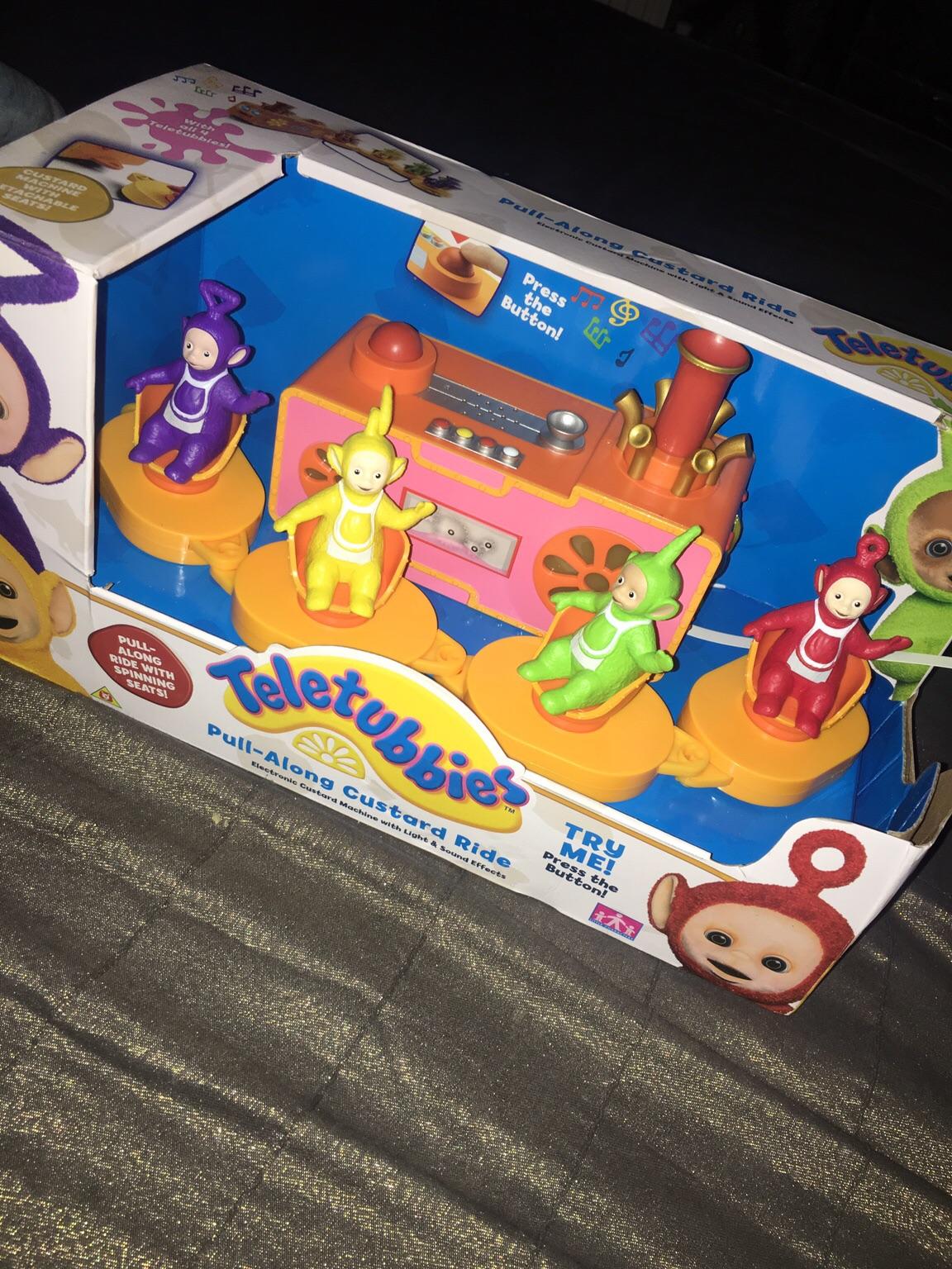 Brand New Teletubbies Custard Ride in E3 London für £ 18,00 zum Verkauf ...