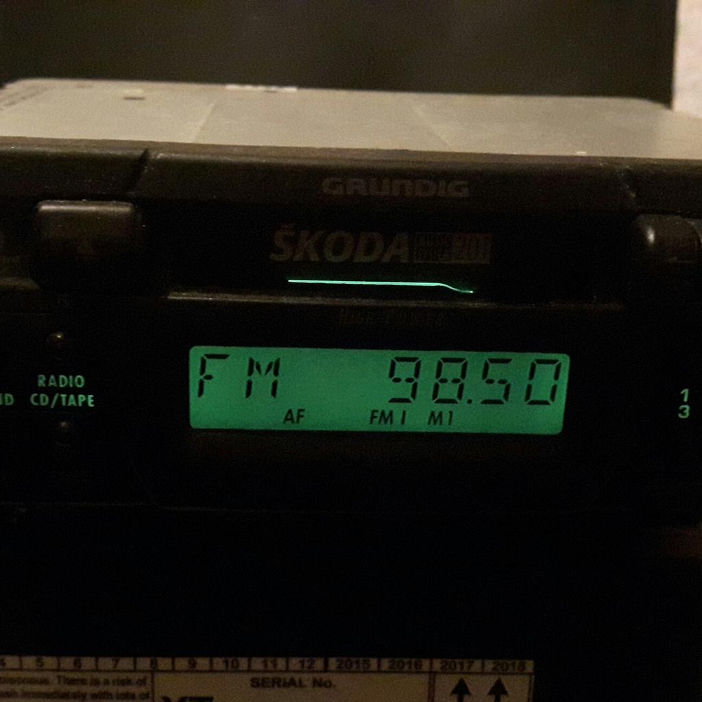 Skoda / Grundig OEM Radio Casette Head Unit in B23 Birmingham für 30,00 ...