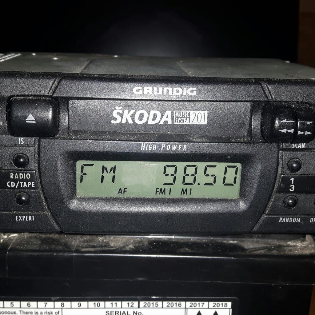 Skoda / Grundig OEM Radio Casette Head Unit in B23 Birmingham für 30,00 ...