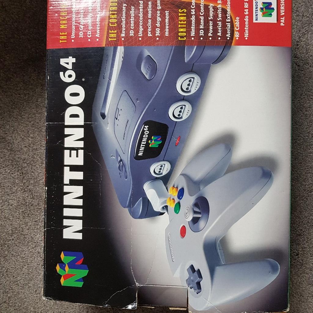 Nintendo 64 in original box and in full work in B69 Tividale für £ 75 ...