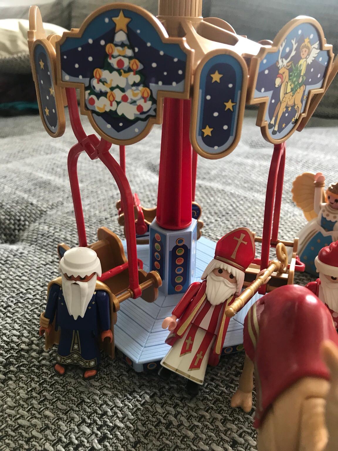 Weihnachten mit Playmobil Karussell 3 Hlg. Kö in 82205 Gilching für 10 ...