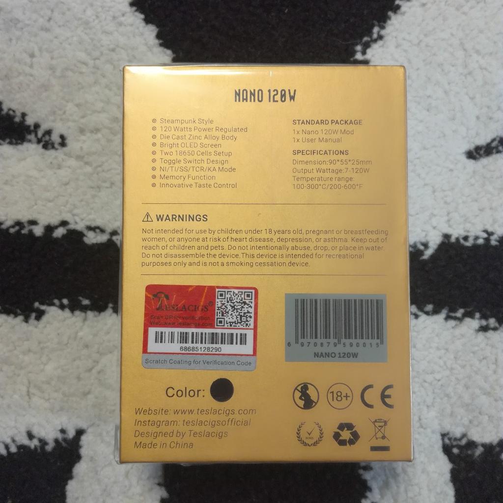 Tesla Nano120 *Original & Verpackt* in 67292 Kirchheimbolanden für € 60 ...