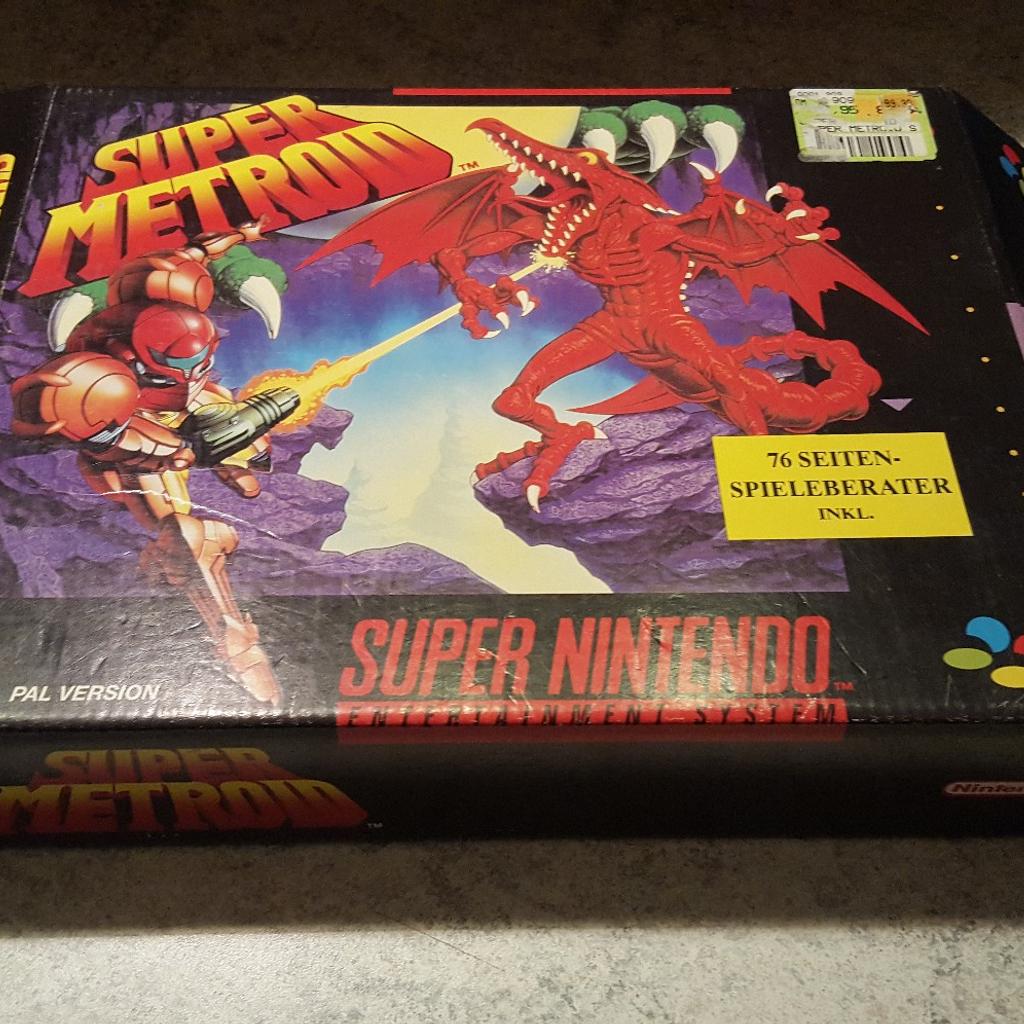SNES Super Nintendo Super Metroid Big Box in 57600 Forbach für € 279,00 ...