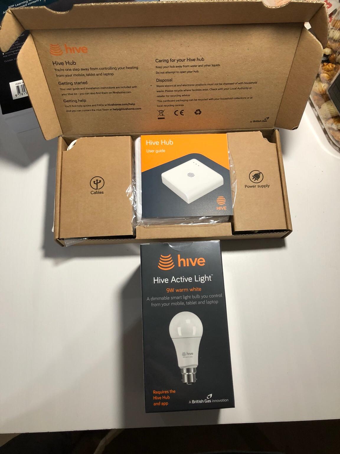 One hive active light with hub in London für 35,00 £ zum Verkauf ...