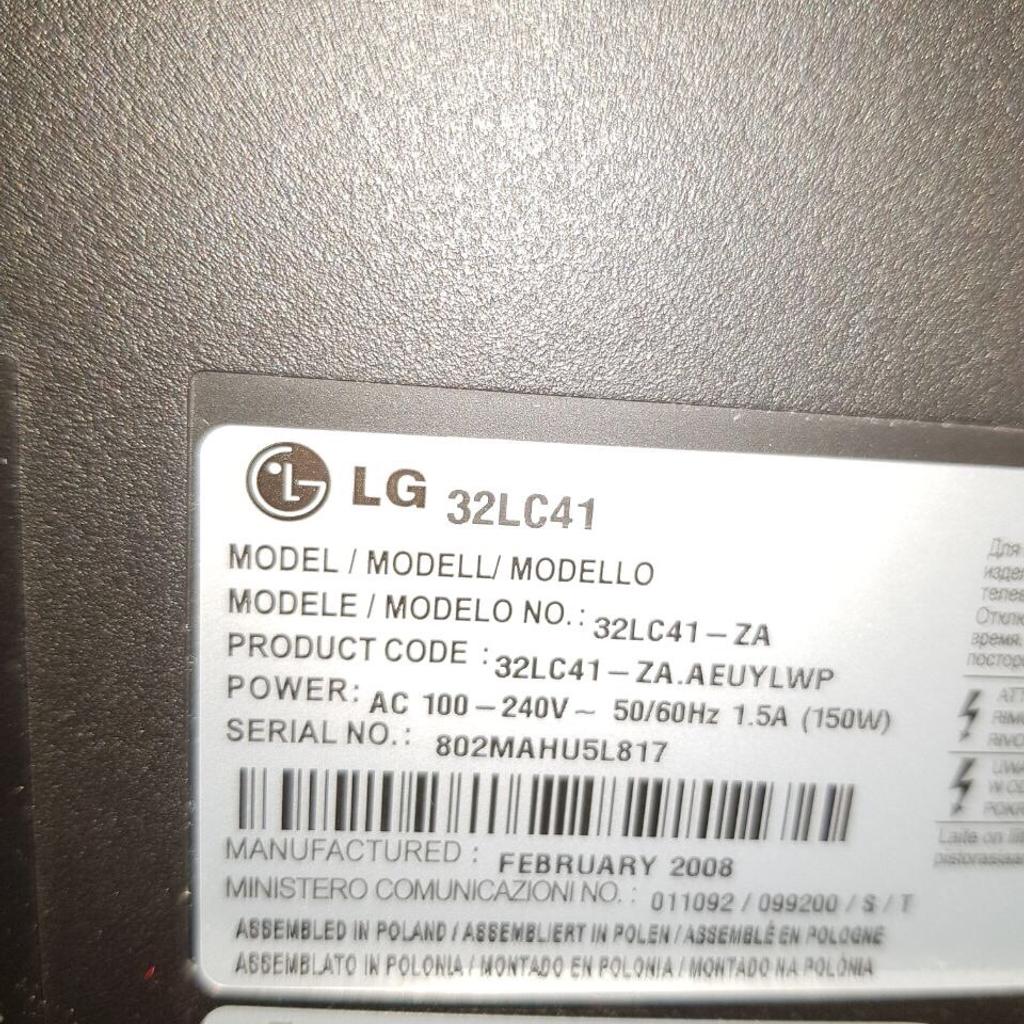 LG Fernseher 32LC41 in 70191 Stuttgart für € 80,00 zum Verkauf | Shpock AT