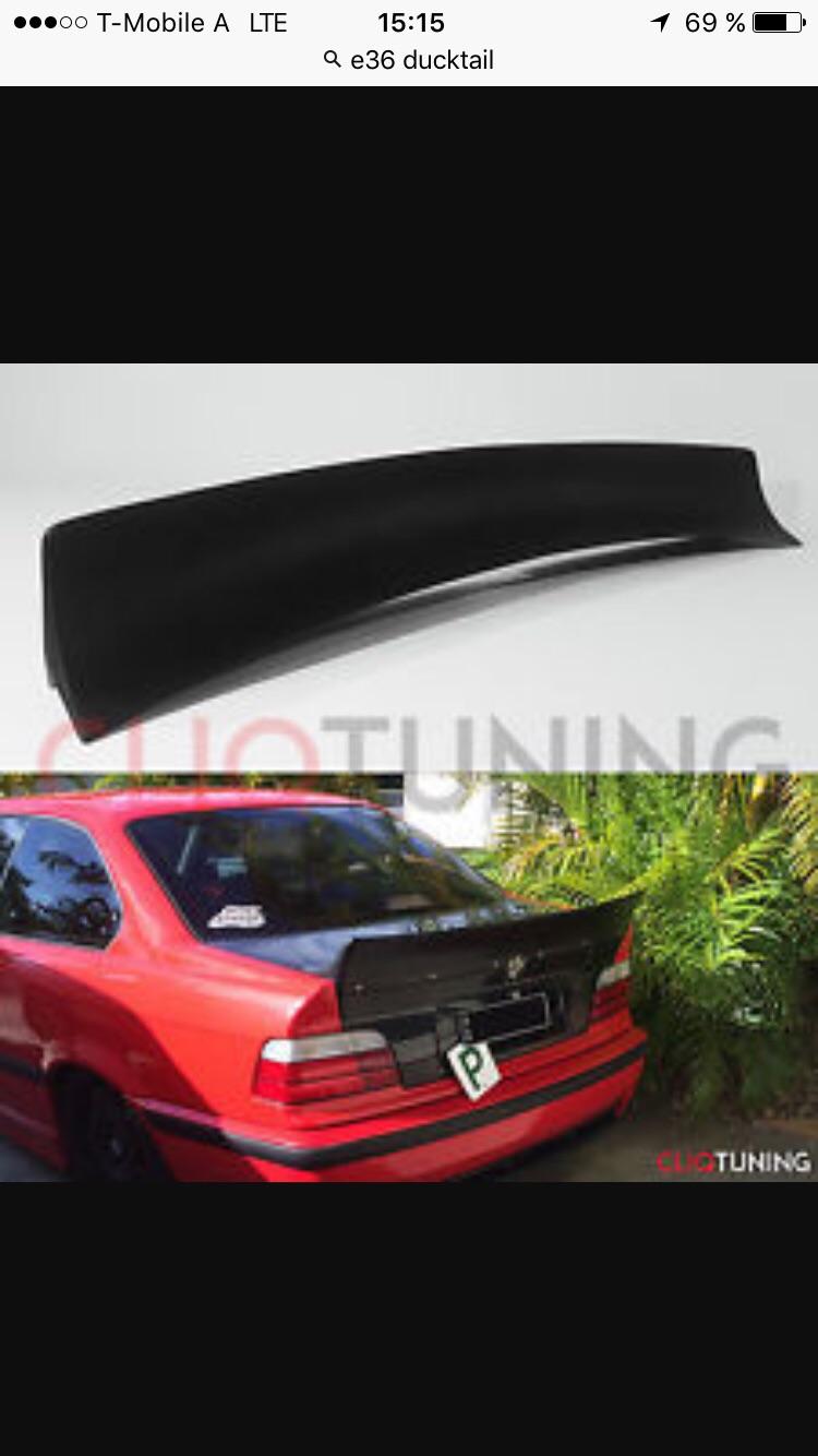 Bmw E36 Ducktail Spoiler in 6020 Innsbruck für 99,00 € zum Verkauf ...