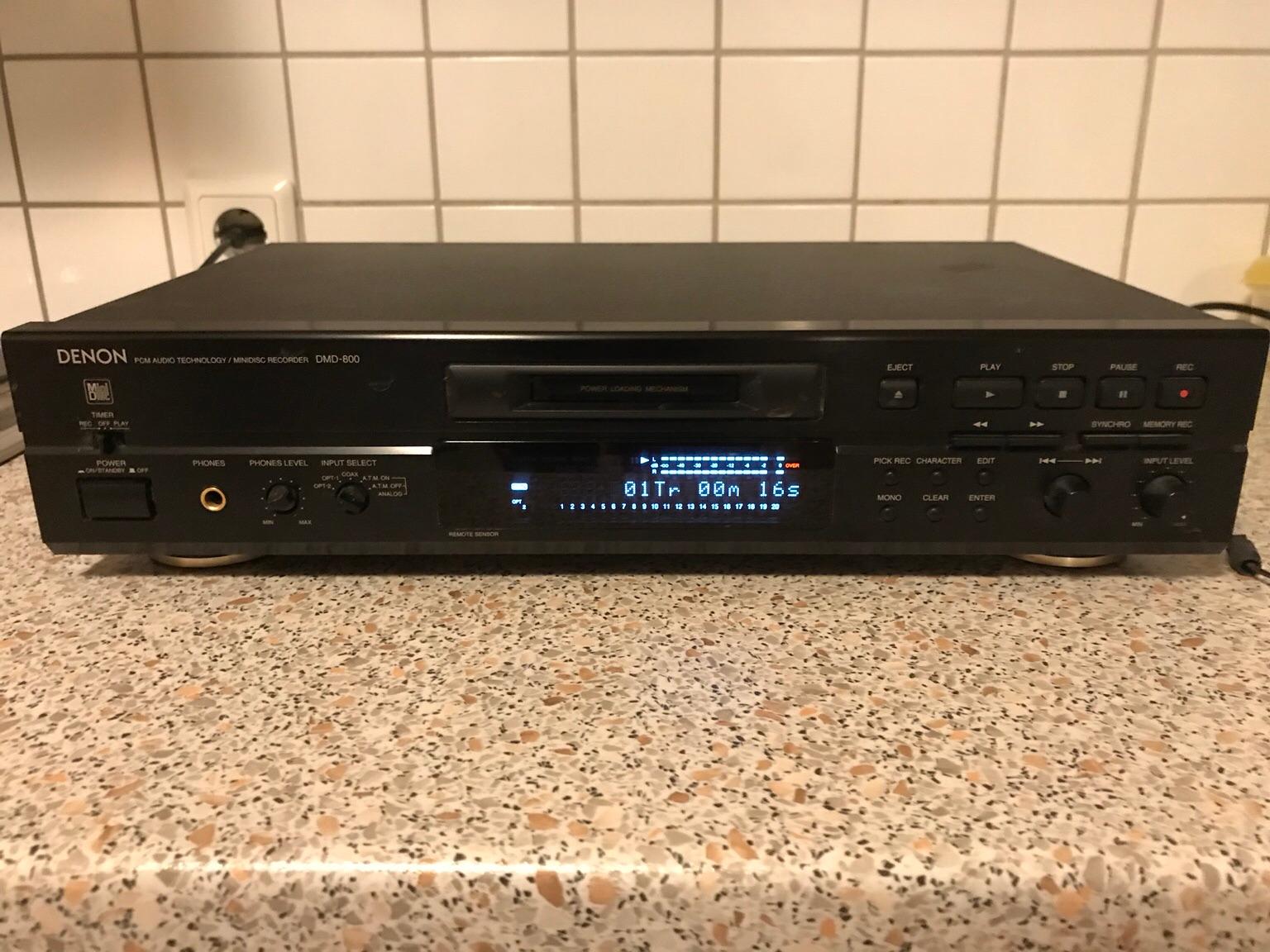 Denon DMD-800 Mini Disc Recorder in 6922 Wolfurt für 70,00 € zum ...