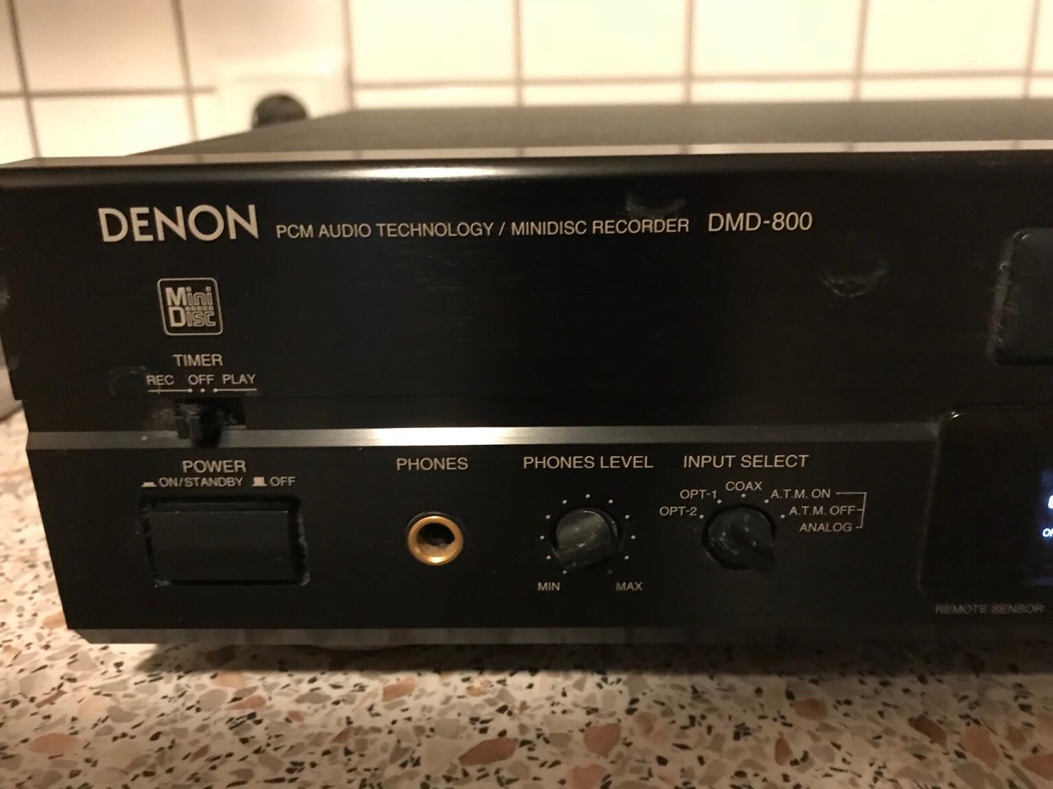 Denon DMD-800 Mini Disc Recorder in 6922 Wolfurt für 70,00 € zum ...