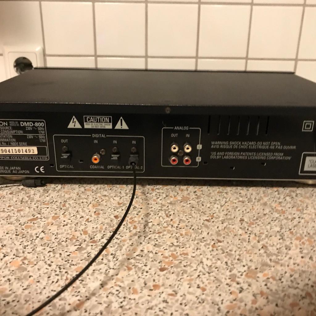 Denon DMD-800 Mini Disc Recorder in 6922 Wolfurt für 70,00 € zum ...