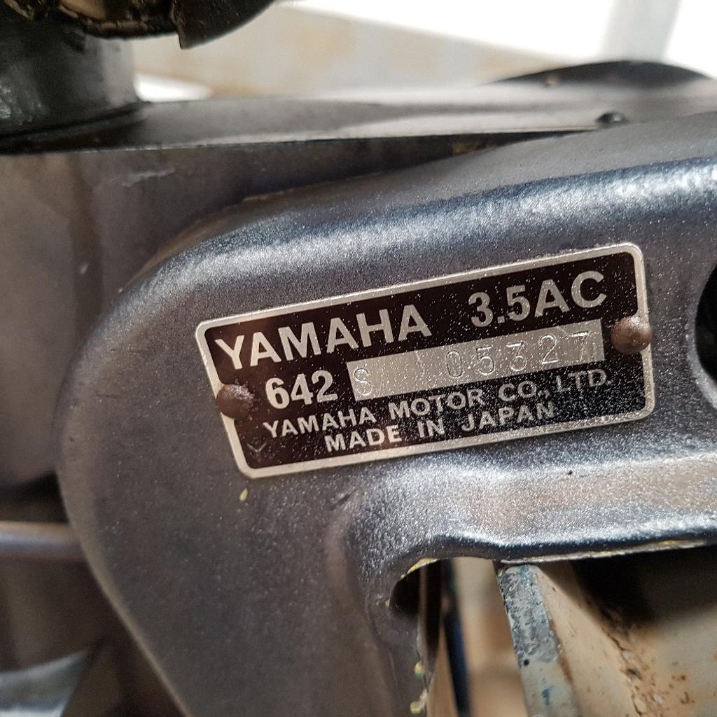 Yamaha 3.5ac outboard motor. in Lichfield für 80,00 £ zum Verkauf ...