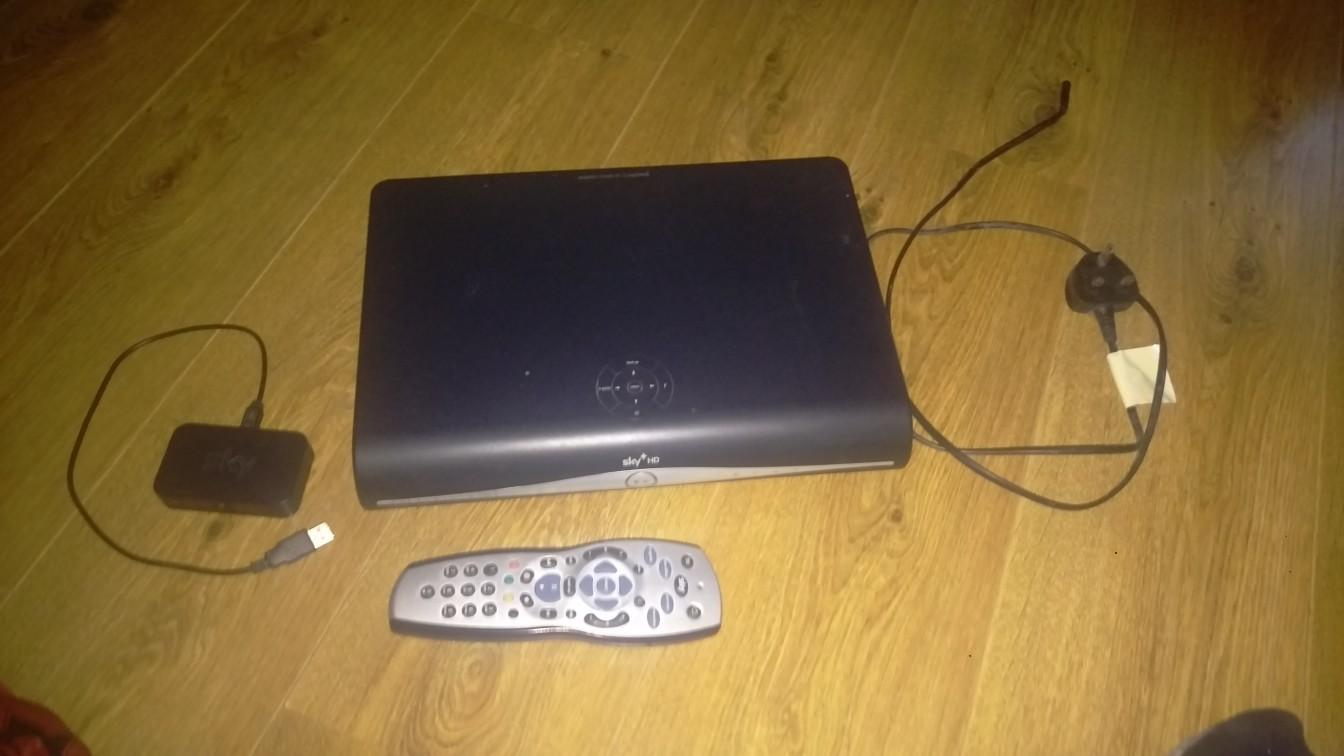 Sky + HD Box, Wireless Connector & Remote in WS3 Walsall for £10.00 for ...