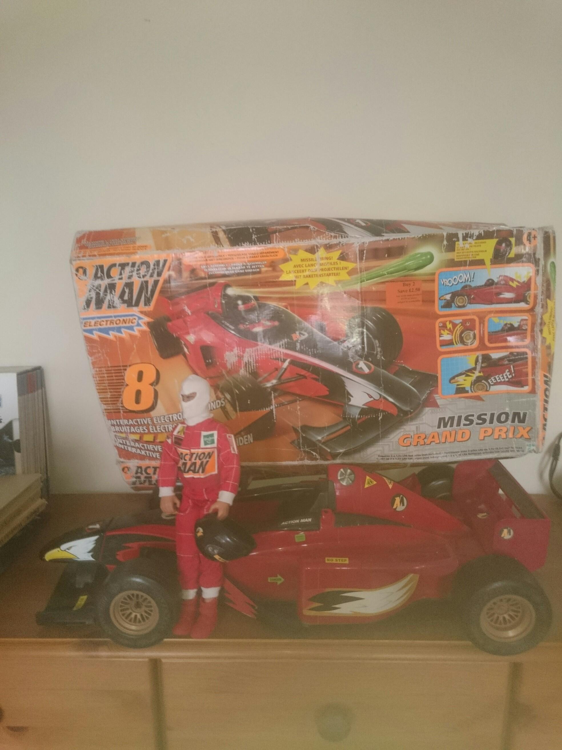 Boxed Action man racing car with driver in LL18 Rhuddlan for £15.00 for ...