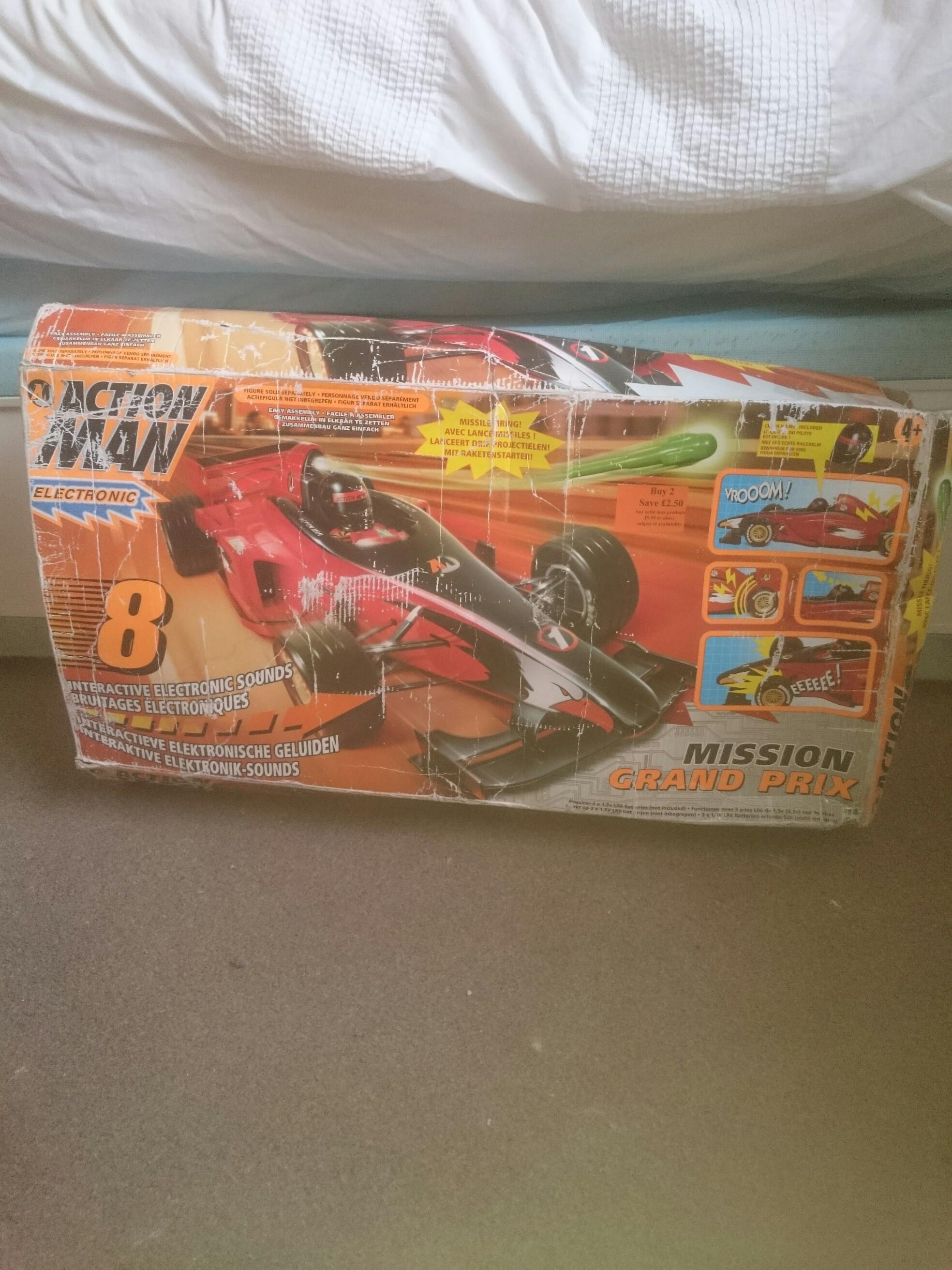 Boxed Action man racing car with driver in LL18 Rhuddlan for £15.00 for ...