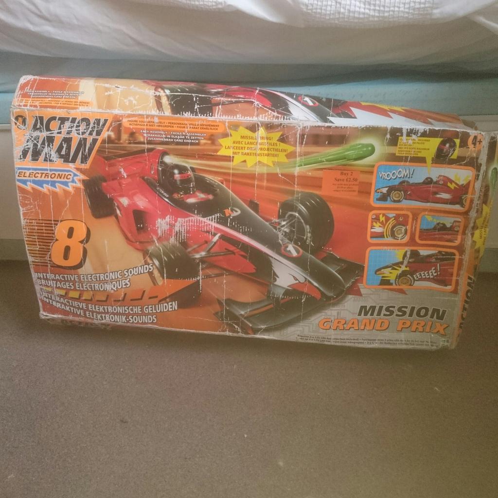 Boxed Action man racing car with driver in LL18 Rhuddlan for £15.00 for ...