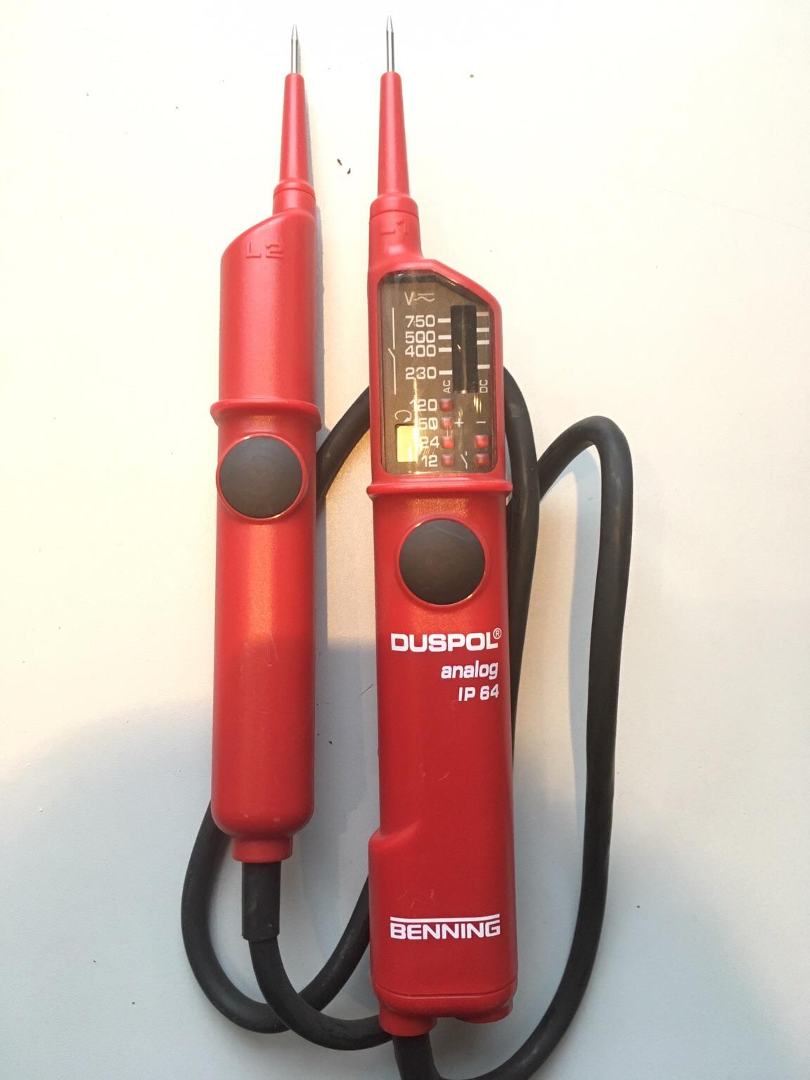 BENNING DUSPOL analog Spannungsprüfer 2 Stück in 1100 Wien für € 15,00 ...
