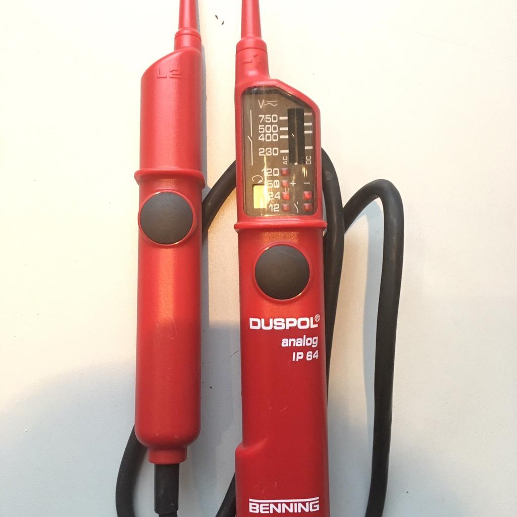 BENNING DUSPOL analog Spannungsprüfer 2 Stück in 1100 Wien für € 15,00 ...