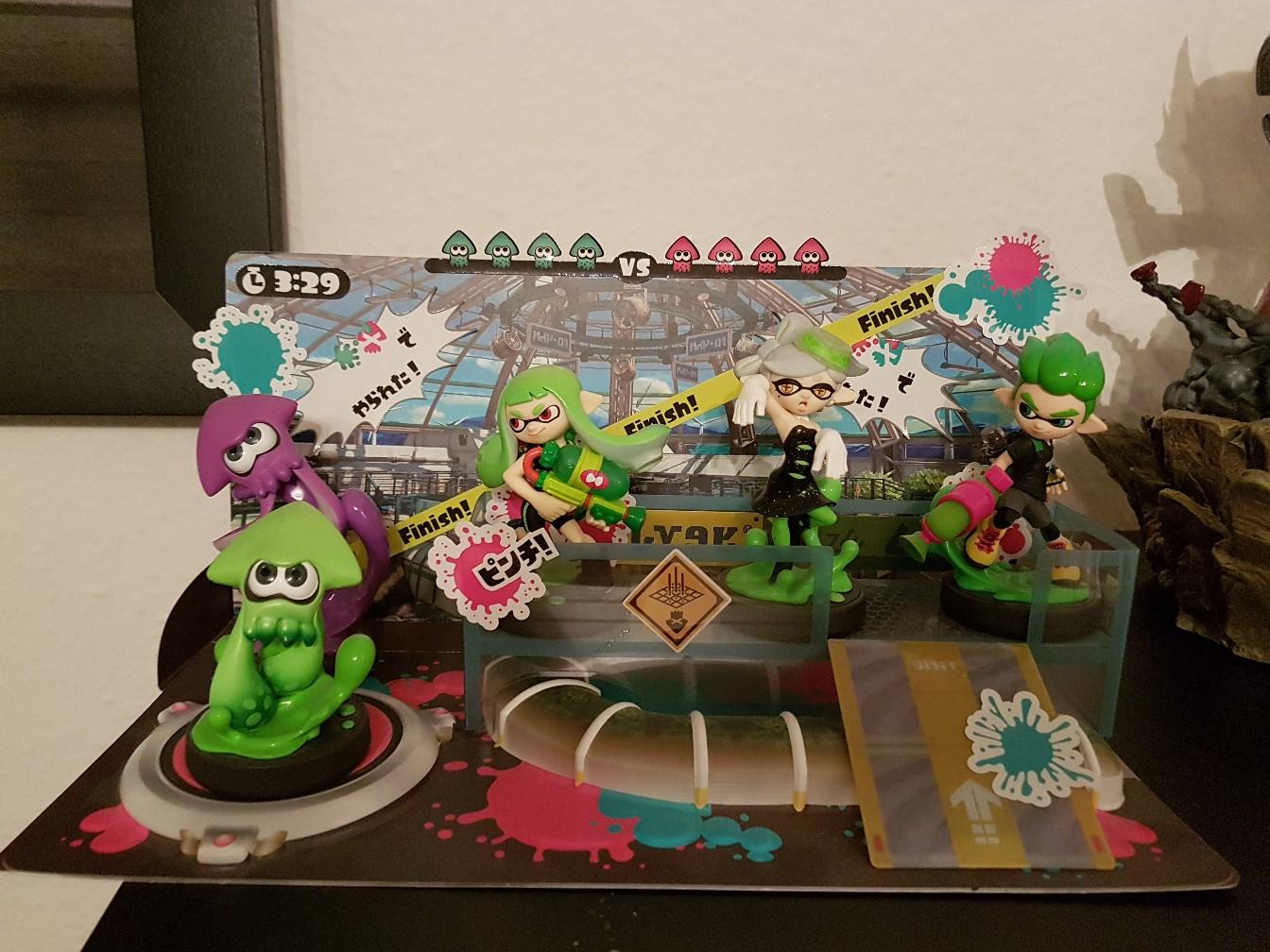 Splatoon amiibos mit passenden diorama in 91126 Kammerstein für € 45,00 ...