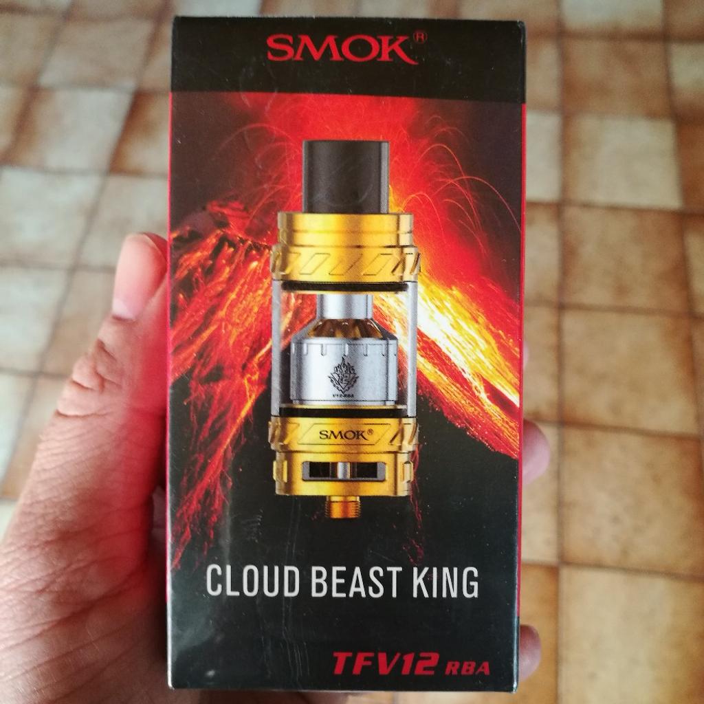 Smok TFV12 Cloud Beast RBA Version in Gold in 51491 Overath für € 35,00 ...