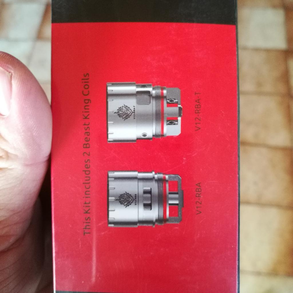 Smok TFV12 Cloud Beast RBA Version in Gold in 51491 Overath für € 35,00 ...