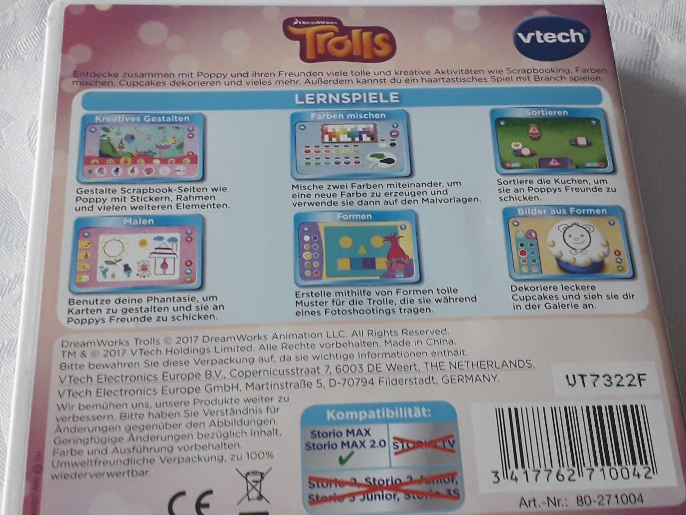 Vtech Storio Trolls in 6342 Attenmoos für 15,99 € zum Verkauf | Shpock DE