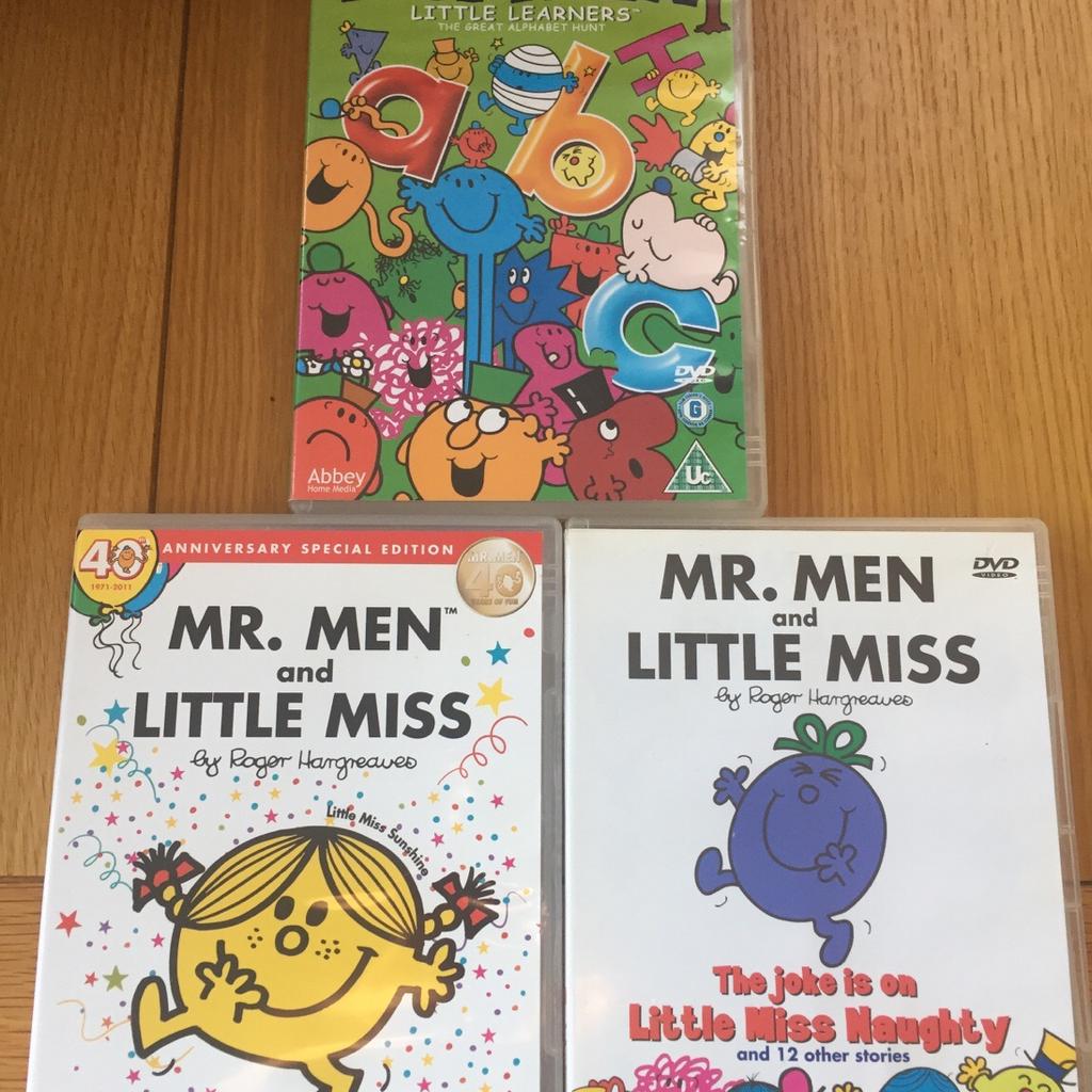 MR MEN AND LITTLE MISS DVDS in SW16 Merton für £ 0,50 zum Verkauf ...